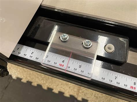 Precision Table Saw Fence Cursor For Sawstop T Glide Shop Fox Etsy