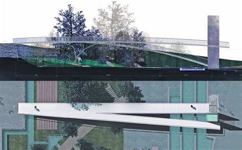 Photo Passerelle Plan And Elevation Architecture Contemporaine
