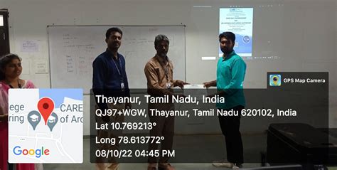 One Day Workshop On “2d Modeling Using Autocad” Care College Of Engineering