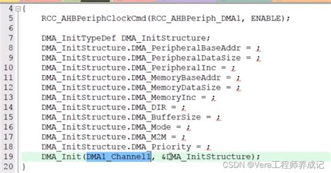 stm32学习笔记 dma直接存储器存取（代码部分）dma数据转运 dma ad多通道 dma代码 csdn博客
