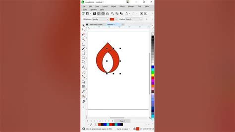 Basic Use Of Virtual Segment Delete Tool In Coreldraw Youtube
