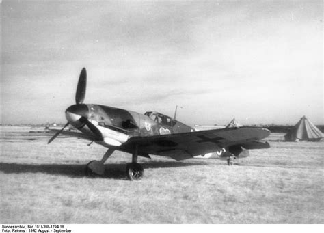 Aviones De Combate De La Ii Guerra Mundial V Messerschmitt Bf 109