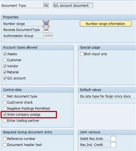 sap inter company code transactions