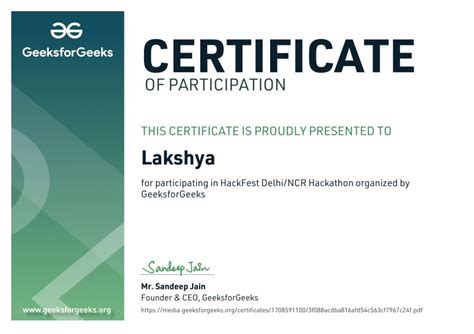 Lakshya Khanna On Linkedin Hackathon Geeksforgeeks Teamworkmakesthedreamwork