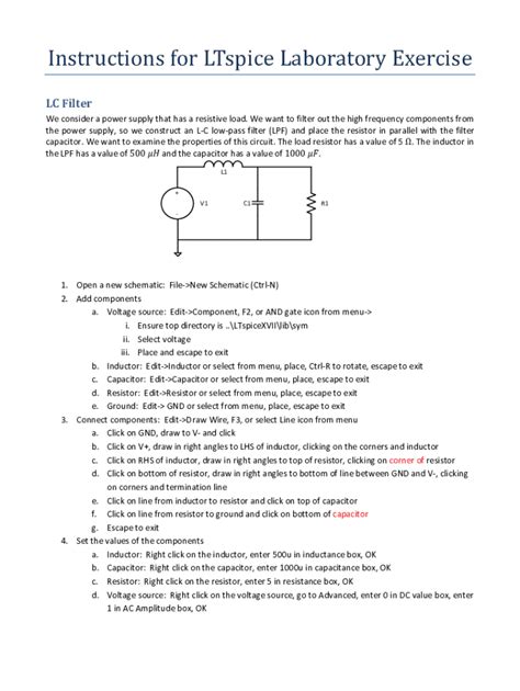 Fillable Online Analogictips Comusing Ltspice Power SupplyUsing