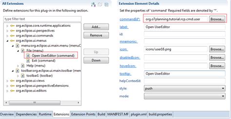 Eclipse Rcp 3 Tutorial For Beginners Workbench Application