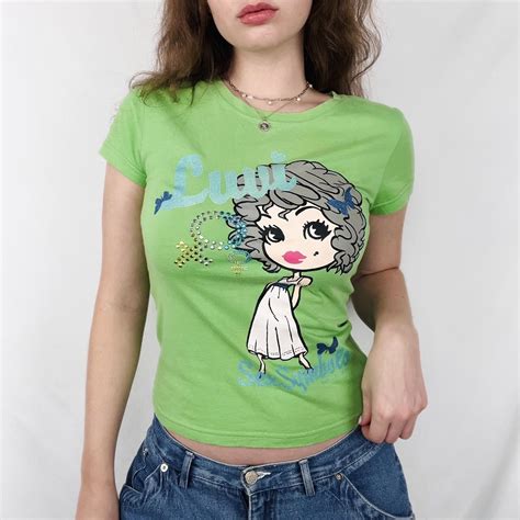 Y2k Sex Symbols Cartoon Graphic Tee So Fricken Cute Depop