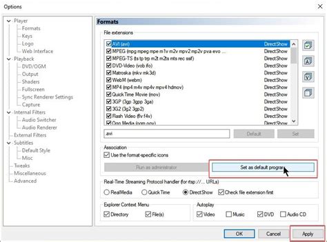 Media Player Classic Home Cinema Best Settings