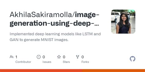 GitHub AkhilaSakiramolla Image Generation Using Deep Learning Implemented Deep Learning