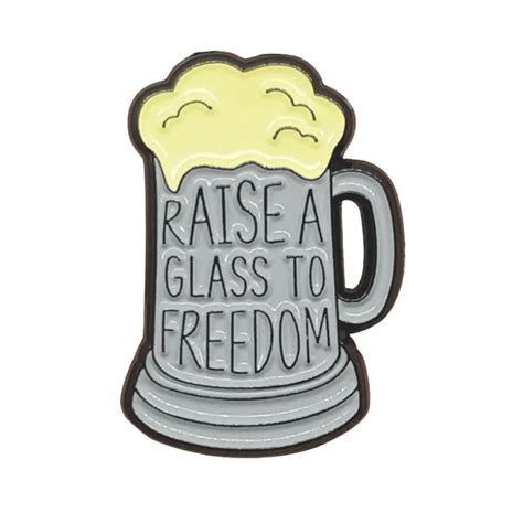 Raise A Glass To Freedom Hamilton Pin Musical Theatre Pins