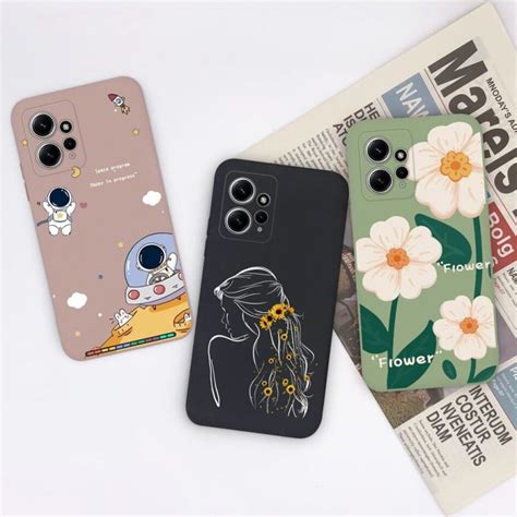 Phone Case For Xiaomi Redmi Note G G Fashion Protective Silicone Shell Astronaut Pattern