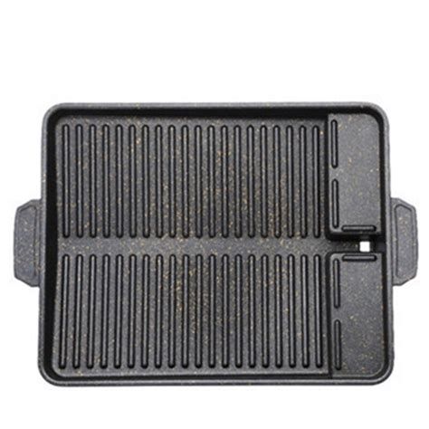 Camping Grills Barbecue Tray Rectangle Non Stick G Vicedeal