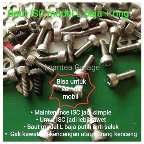 Jual Baut Dan Ring Isc Model Baja Putih Kab Tangerang Iwantea