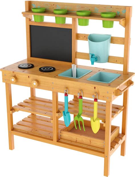 Playtive Speelgoed Buitenkeuken Afmetingen 77 X 32 X 95 Cm Aanbevolen Leeftijd Vanaf