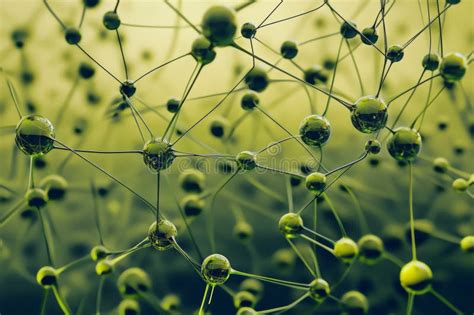 Conceptual Representation Of Big Data Network With Nodes And