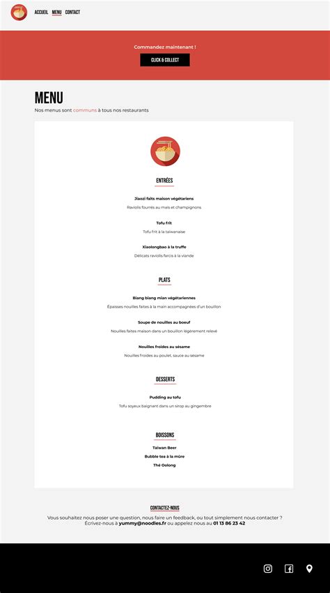 Github Skies Landyummy Nouilles Intégration Dune Maquette Figma En Html And Css