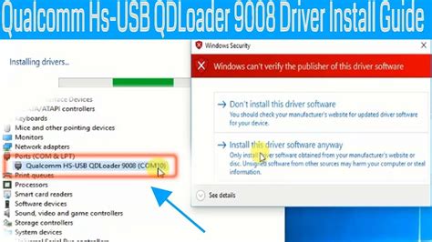 Download Qualcomm Hs Usb Qdloader 9008 Driver 64 Bit Windows Arsad Cell