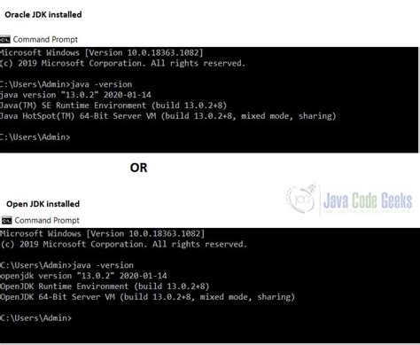 Download And Install Java Development Kit Jdk 13 Java Code Geeks