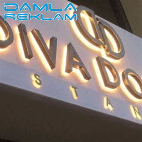 Aynalı Dekota Ve Pleksi Kesim Harf · Damla Reklam