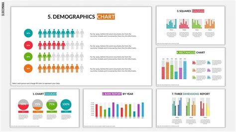 Free infographics for Google Slides or PowerPoint presentations – Set 3 - SlidesMania