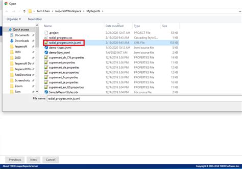 How To Deploy Report With Custom Visualization Component In Tibco