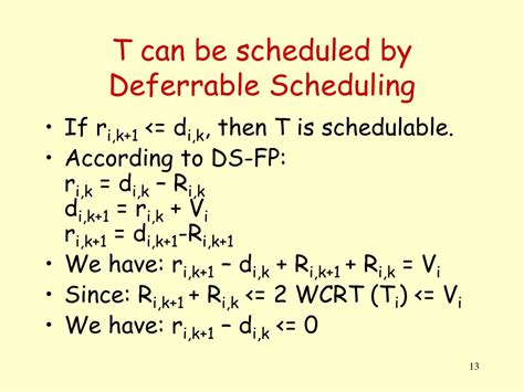 Ppt Deferrable Scheduling For Temporal Consistency Schedulability Analysis And Overhead