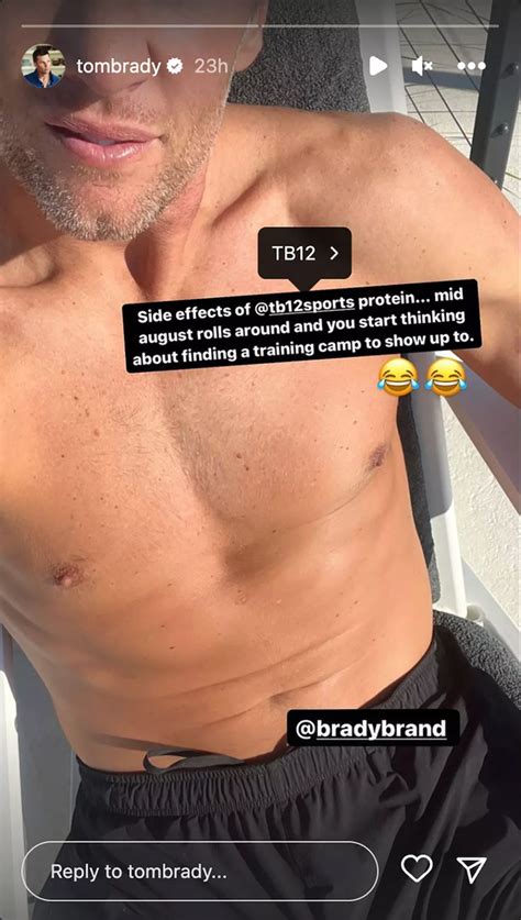 Tom Brady Jokes About Returning To Nfl In Shirtless Thirst Trap