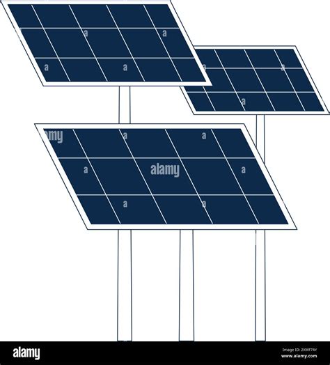 Inverter Solar Power Station Stock Vector Images Alamy