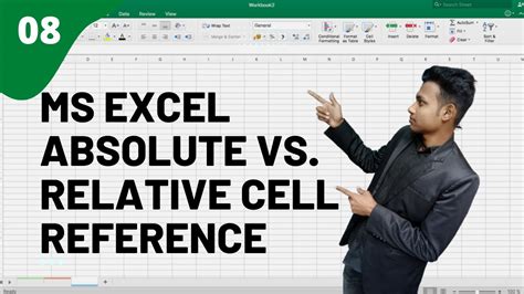 Ms Excel Bangla Tutorial How To Absolute And Relative Cell Reference Part 08 Sekhsadi