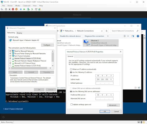 How To Set Up A NAT Network With Subnets In Hyper V