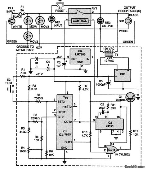 Overundervoltageprotector Powersupplycircuit Circuit Diagram