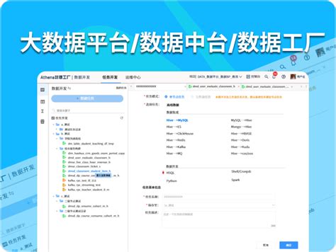 大数据平台 数据中台 数据工厂