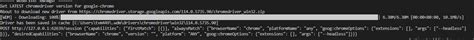 Did Not Download The Latest Version Of Chrome Driver · Issue 628
