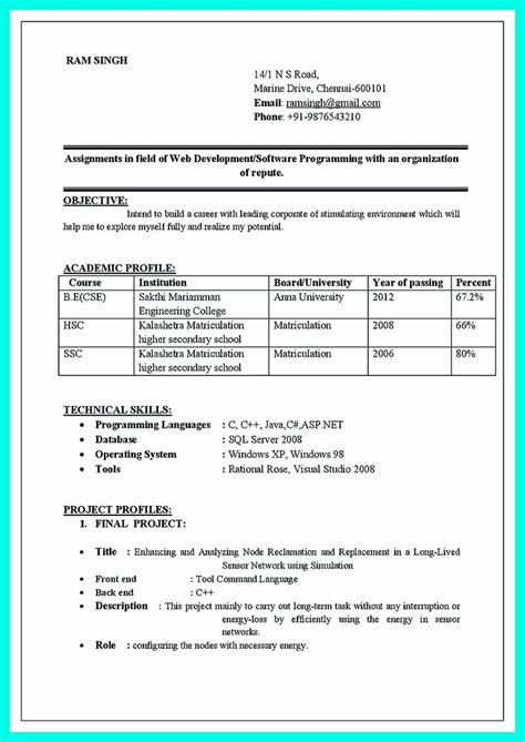entry level programmer resume inspirational puter programmer resume