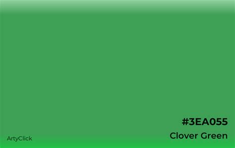 Clover Green Color ArtyClick