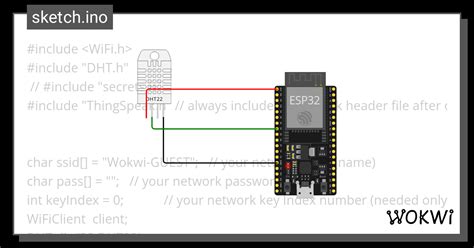 Weather Station Wokwi Esp32 Stm32 Arduino Simulator