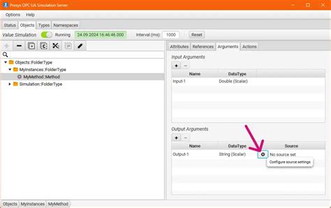 Simserver How To Method Simulation Prosys Opc