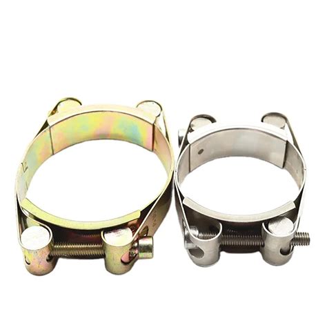 더블 볼트 호스 클램프 Pvc 파이프 클램프