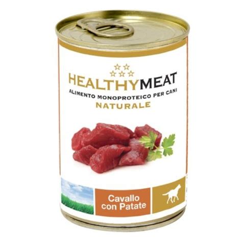 Консервирана храна за кучета HEALTHY MEAT MONO BITS DOG- Horse and ...