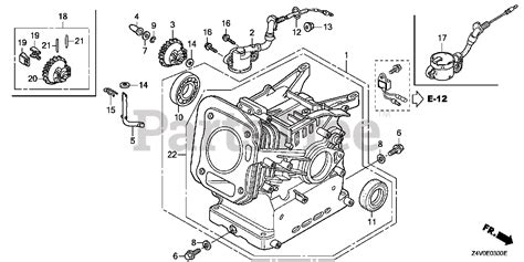 Honda Gx200 Carburetor Parts Diagram at Lucy Pie blog