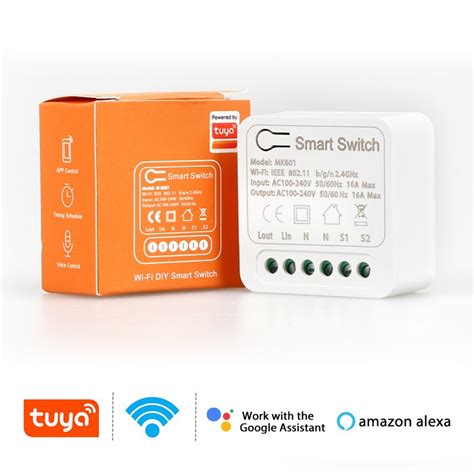 Tuya 10a 16a Mini Wifi Smart Switch Voor Smart Lev Vicedeal