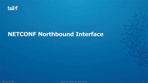 Module 12 Netconf Northbound Interface Ppt