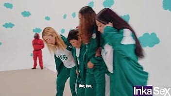 SQUID GAME FINAL Vitoria Beatriz Brasilera Tetona Y Culona Participa En Los Juegos Del Calamar