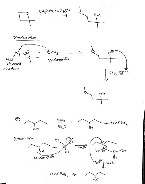 [Solved] Draw mechanism for the following reactions. . e) PBr3 + HOPBr2... | Course Hero