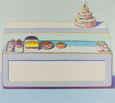 Wayne Thiebaud Bakery Case At 1stdibs