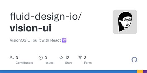 github fluid design io vision ui ui components in visionos style
