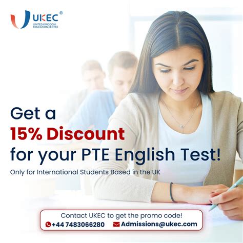 Exclusive 15 Discount On Pte Test For International Students In The Uk