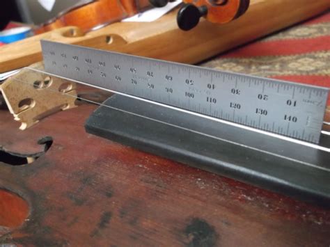 Projected Violin String Height American Toolbox