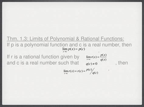 Evaluating Limits Analytically 1 3 Ppt Download