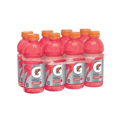 Gatorade Strawberry Melon Thirst Quencher Sports Drink 8 Pack Bottles